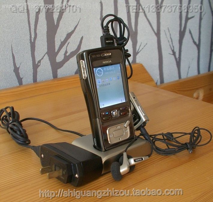 8G诺基亚N91黑色版，诺基亚N91/****款微硬盘手机_其他手机_时光之舟【7788收藏__收藏热线】