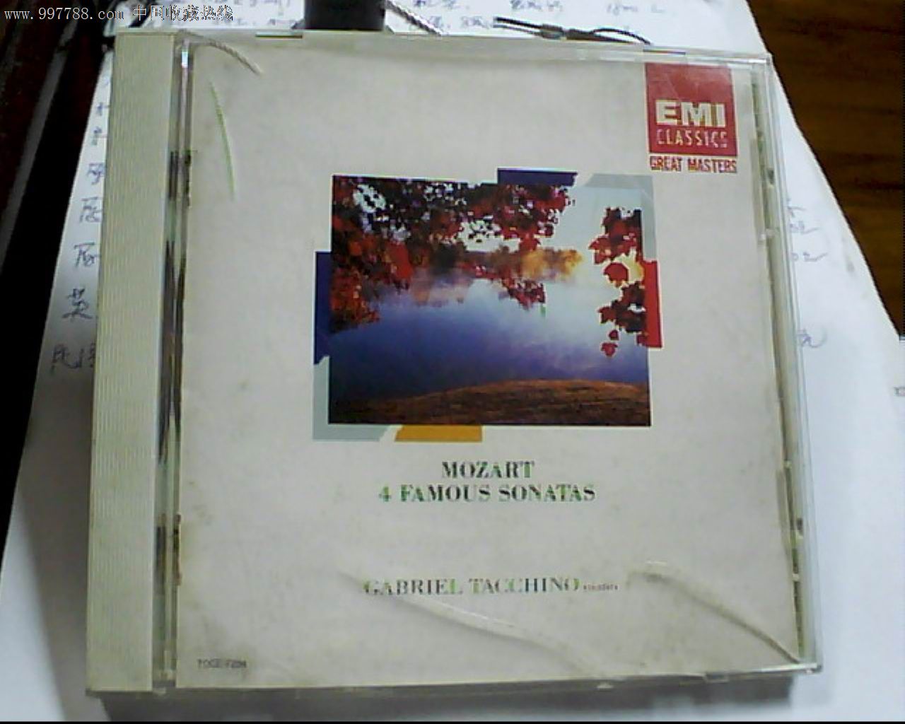 原装日本录制EMI大红圈钢琴CD_音乐CD_图片鉴赏_收藏价格_7788铜器收藏