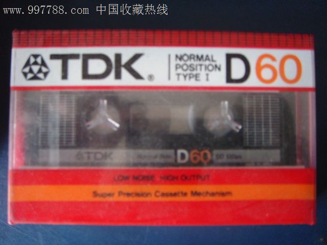 TDK-D60(金新录音带)1985日本产2783-价格:10元-se14122923-磁带/卡带-零售-7788收藏__收藏热线