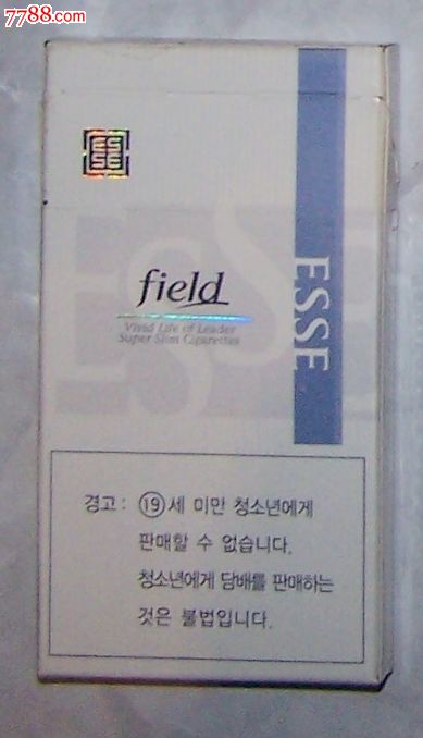 ESSE-field-0702.5-0.25-价格:2元-se16786250-烟标/烟盒-零售-7788收藏__收藏热线
